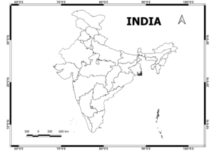 India Political Map pdf download (free) - Geographical Analysis