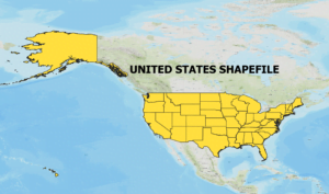 Free Download United States Shapefile (Updated) - Geographical Analysis