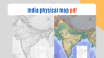 India physical map pdf download - Geographical Analysis