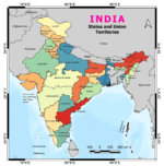 India Political Map pdf download (free) - Geographical Analysis