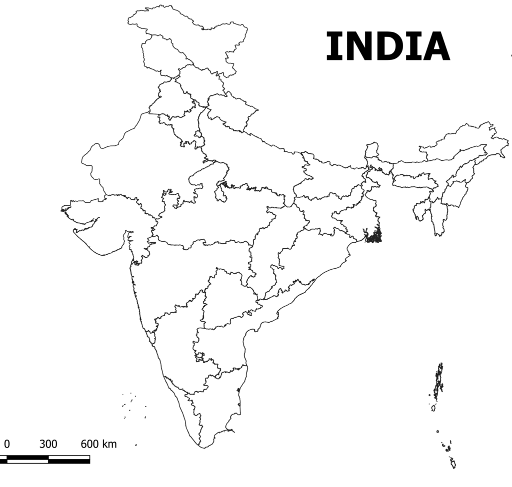 (2025) India Shapefile with all States and Districts - Geographical ...
