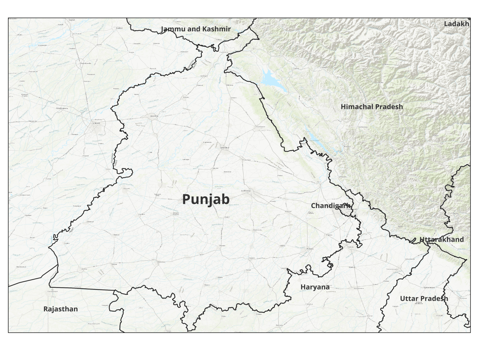 Geography of Punjab - Important Overviews and Facts - Geographical Analysis