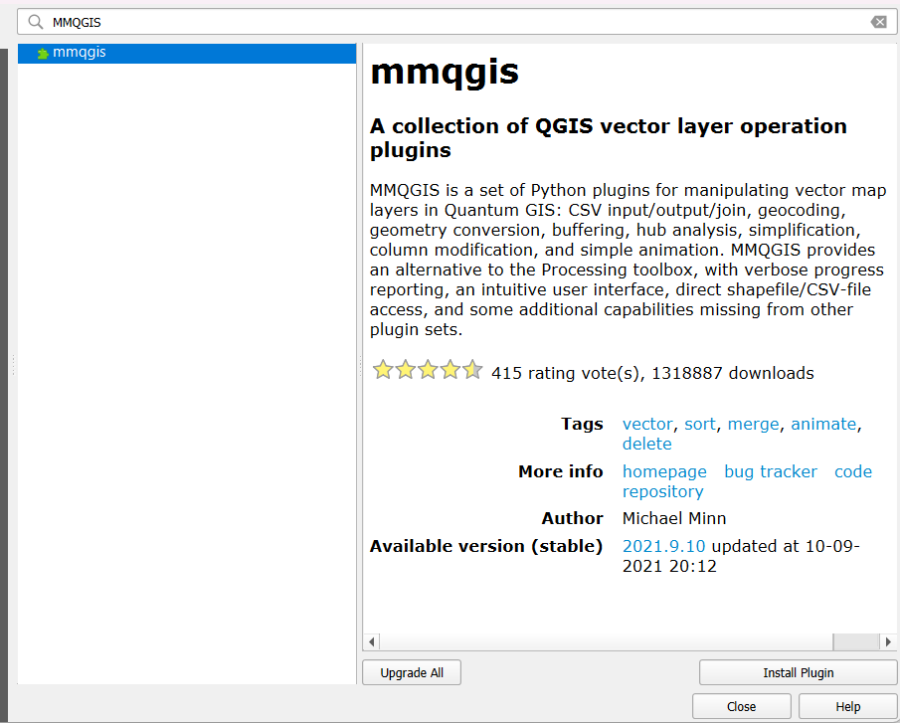 Top 10 most popular QGIS Plugins - Geographical Analysis